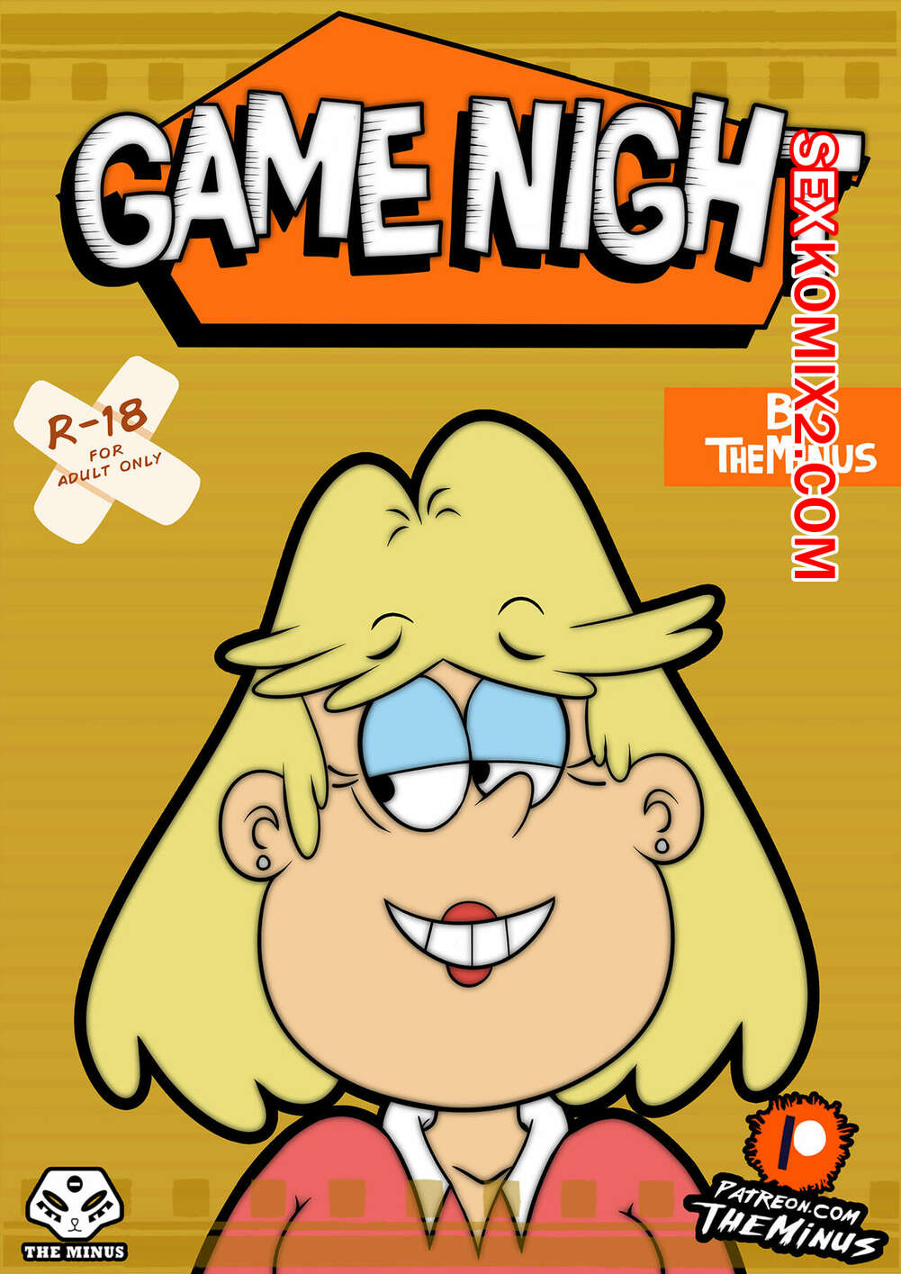 ️ Порно комикс Шумный Дом Ночь игр Game Night The Loud House The 3141
